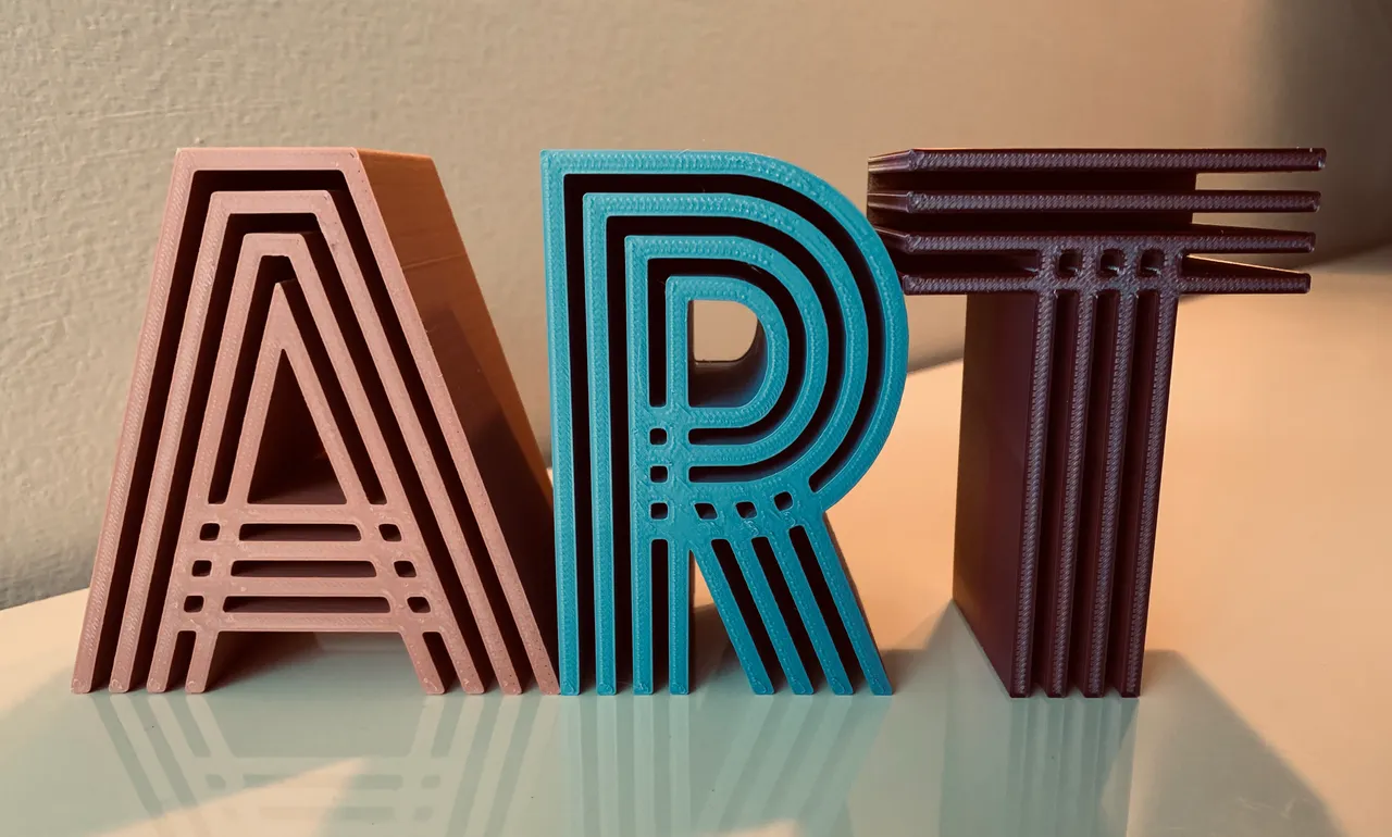 Decorative Block Initial 'R' by Art G | Download free STL model ...