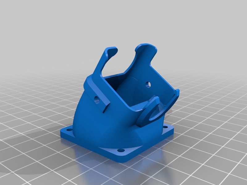 Tronxy X3 Supercooler - hot end fan shrouds by idig3D | Download free ...