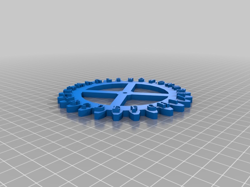 Enigma wheels by Tatie Devouvres | Download free STL model | Printables.com
