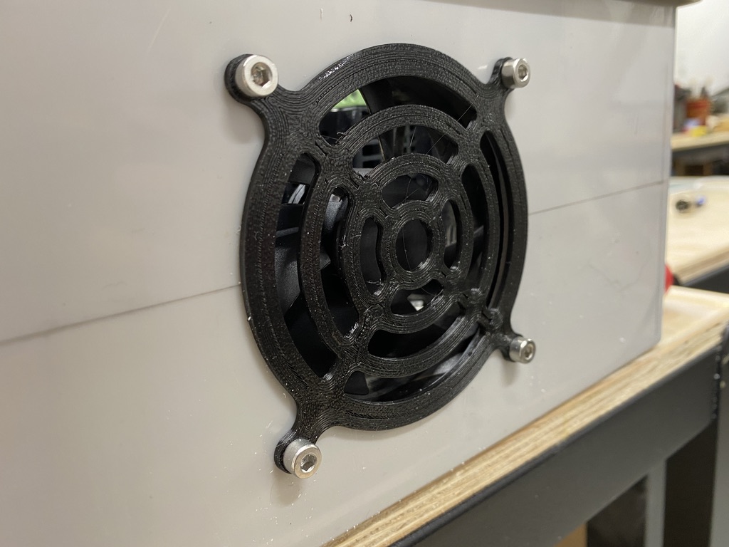 Simple 80mm Fan Guard by dun | Download free STL model | Printables.com