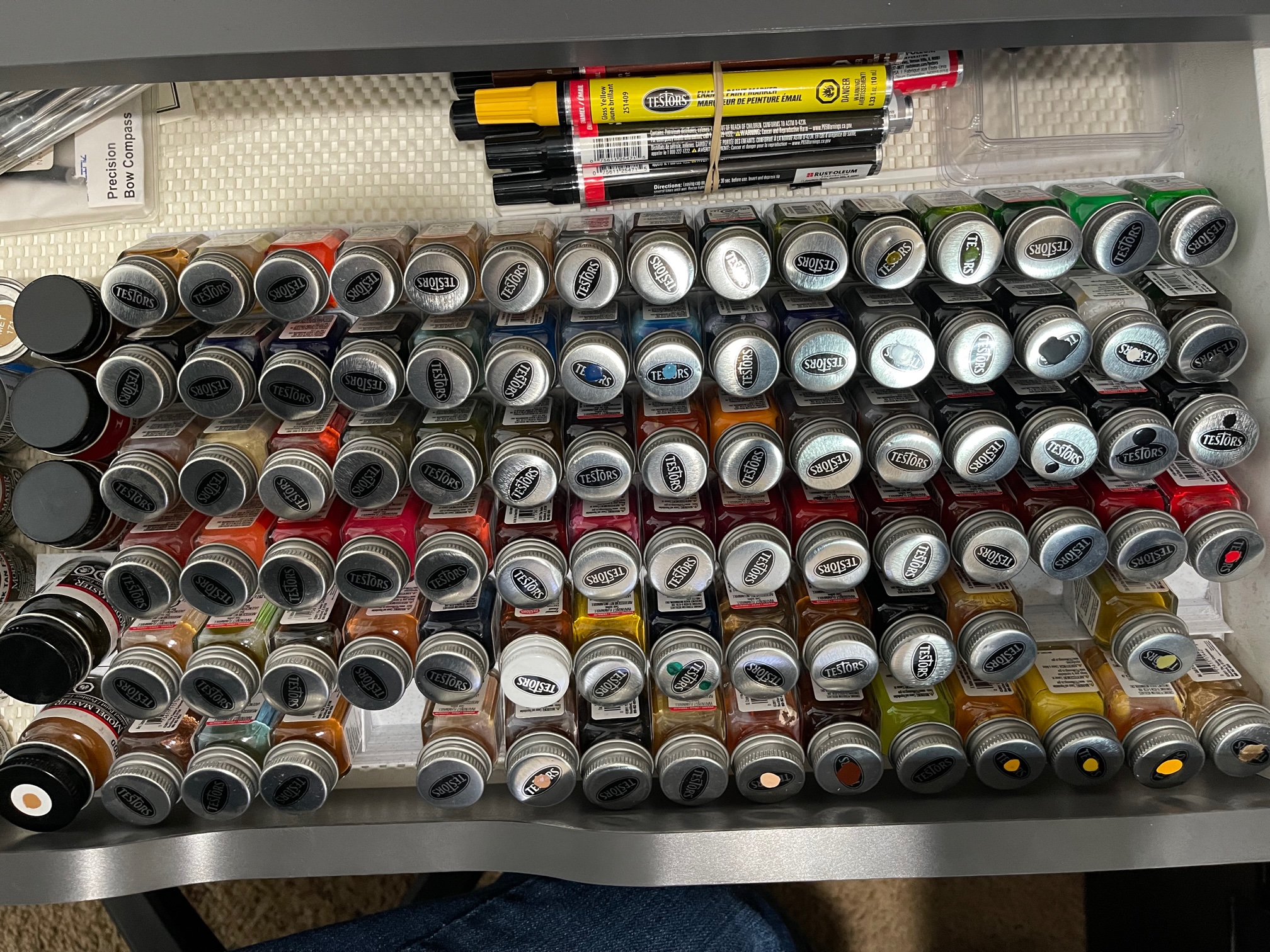 Testors paint rack von wouldstain | Kostenloses STL-Modell ...