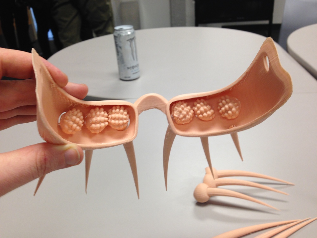 Exoskeleton Mask by pinkbeetle | Download free STL model | Printables.com