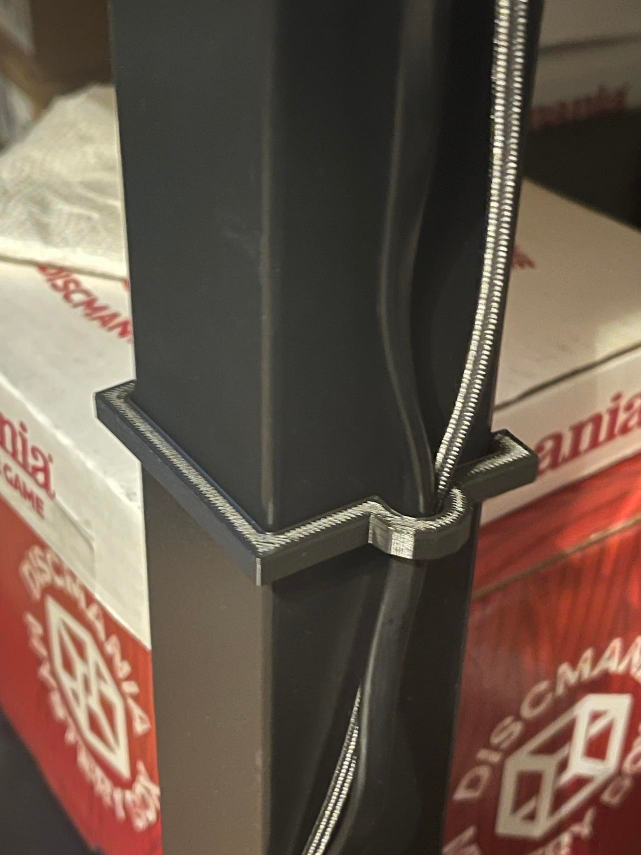 Lack Table Leg Cable Guide by myk_o75 | Download free STL model ...