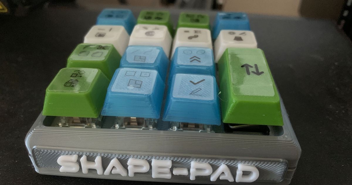 SHAPE-PAD by Taliyah Huang | Download free STL model | Printables.com