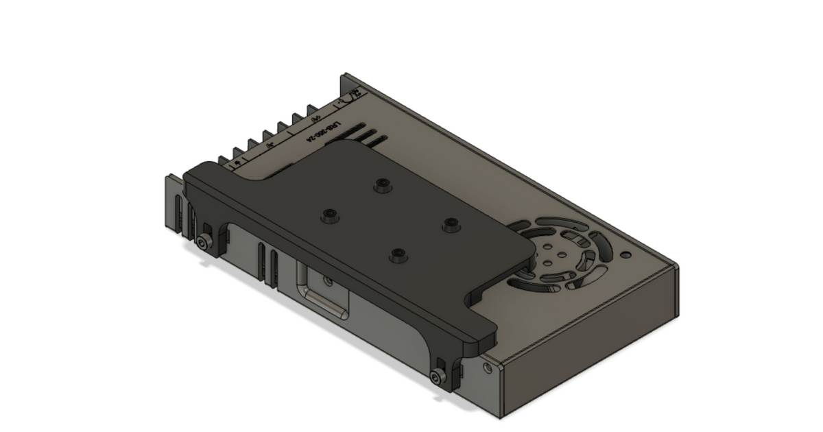 QuinLED Dig Uno Controller PSU Mount by Derik Whittaker | Download free STL model | Printables.com