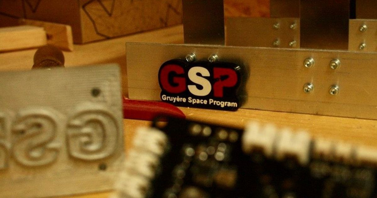 GSP Goodies : GSP magnet by Gruyère Space Program | Download free STL ...