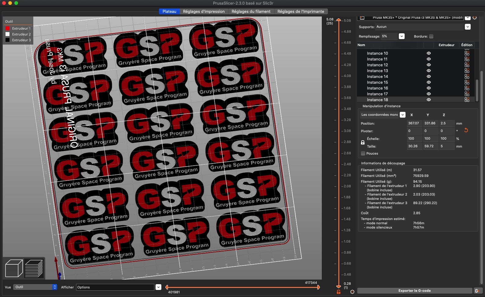 GSP Goodies : GSP magnet by Gruyère Space Program | Download free STL ...