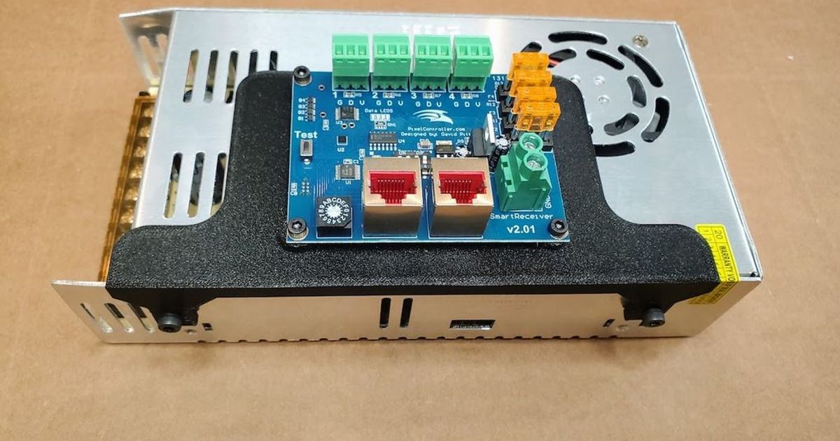 Falcon V2 Smart Receiver PSU Mount por Derik Whittaker | Descargar modelo STL gratuito ...