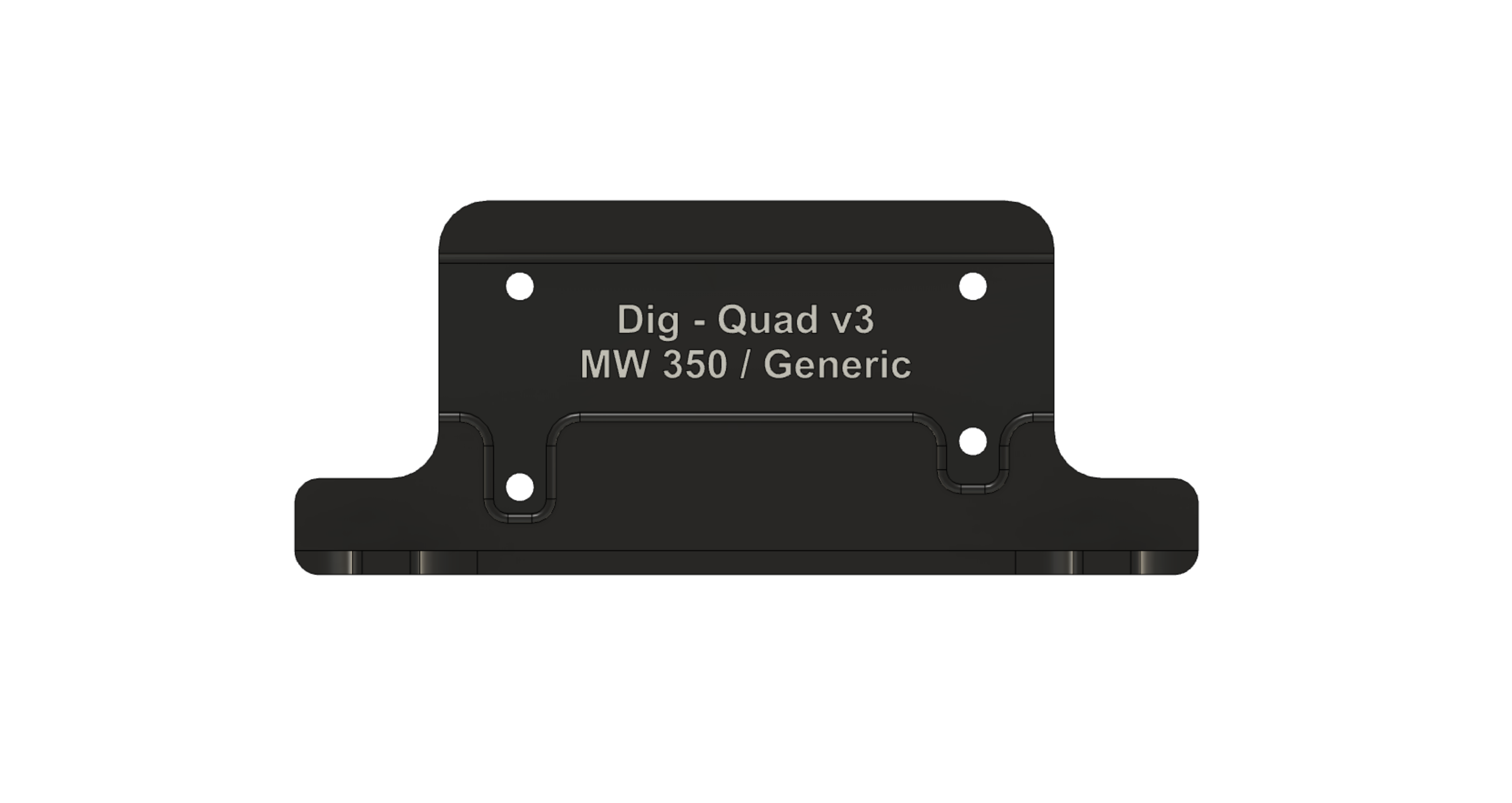QuinLED Dig Quad Controller PSU Mount by Derik Whittaker | Download free STL model | Printables.com