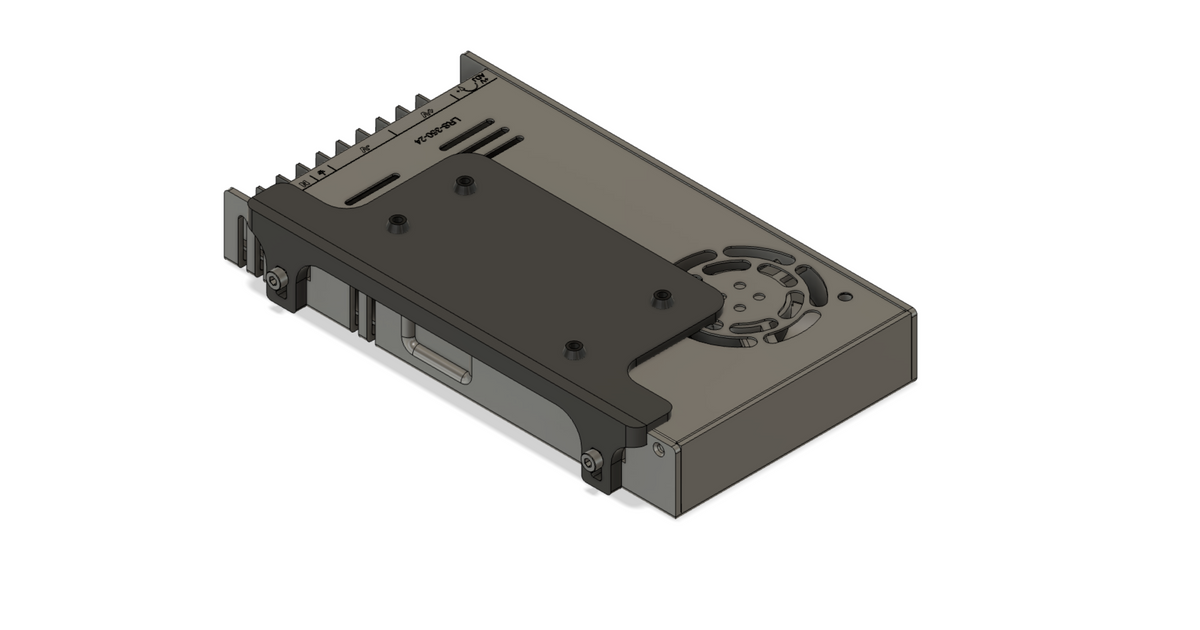 QuinLED Dig Quad Controller PSU Mount by Derik Whittaker | Download ...