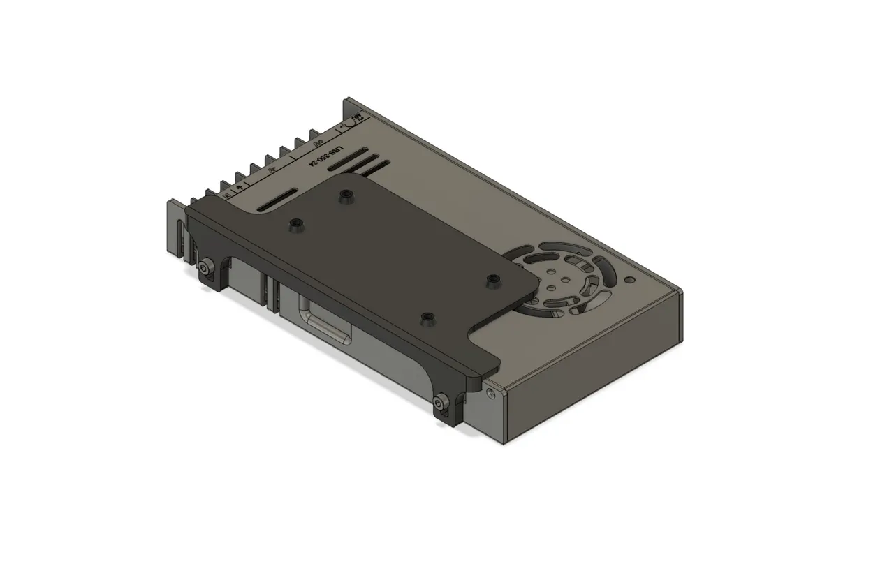 QuinLED Dig Quad Controller PSU Mount by Derik Whittaker | Download free STL model | Printables.com