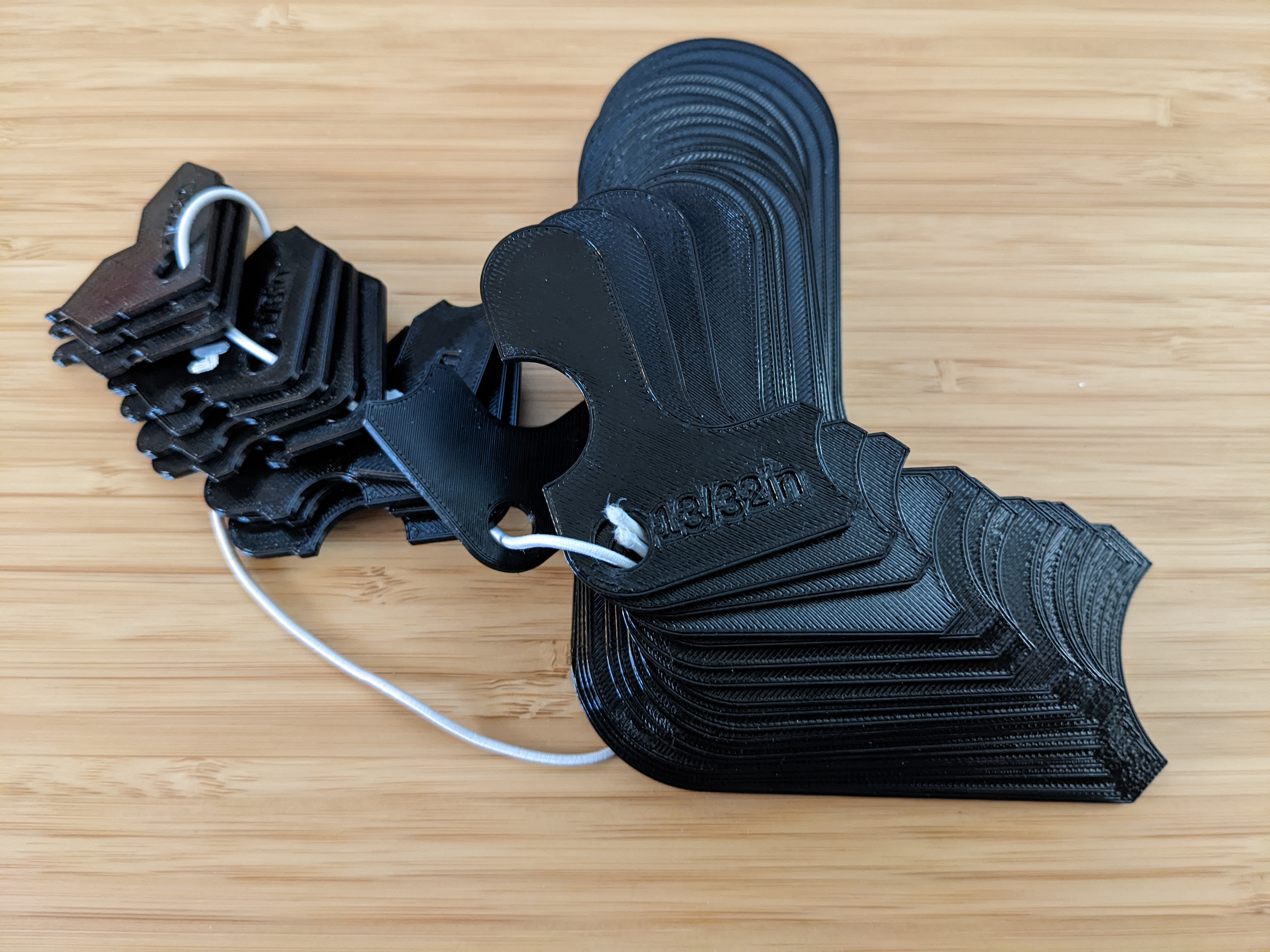 Radius Gauges - Inch Imperial by Techplex | Download free STL model ...