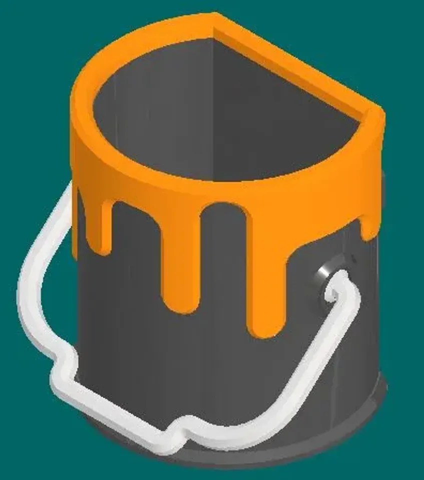 Skadis Drippy Bucket by Printuin | Download free STL model | Printables.com
