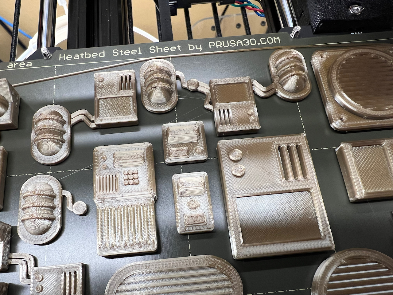 Greebles Part 2! Lights, Power units, Vents, Ladder, Control units and ...