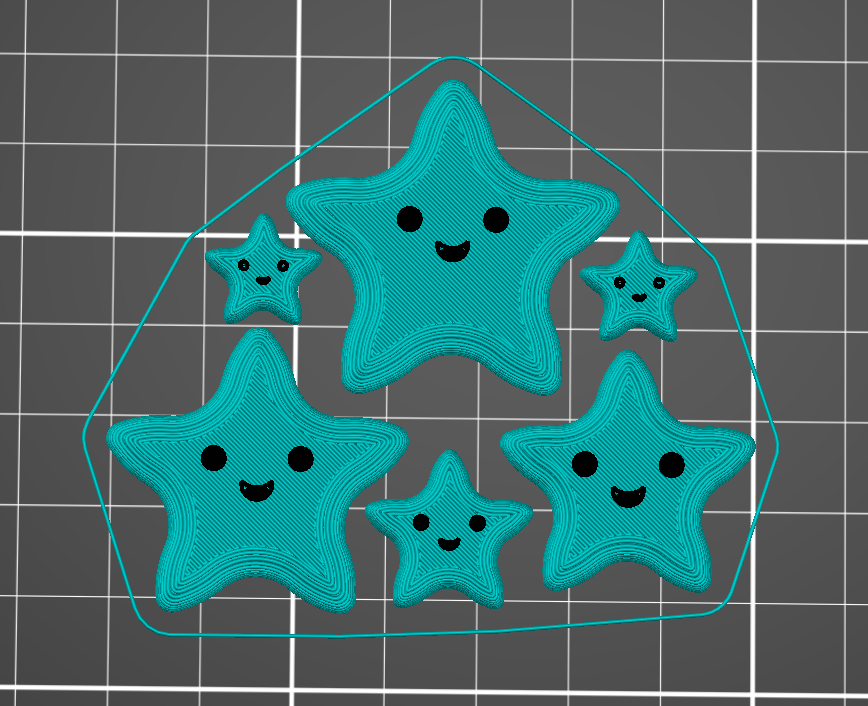 🙂⭐ Smiling stars by sh | Download free STL model | Printables.com