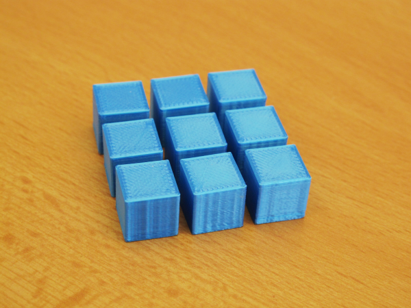 Reverse cartesian floating cubes that change density by Maclab.sk ...