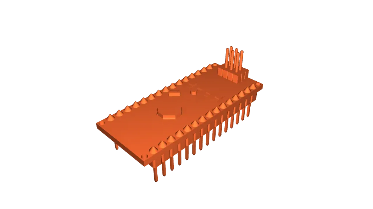 Arduino Nano by Jakob Kerber | Download free STL model | Printables.com