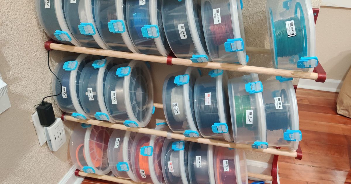 Filament Storage Rack System par Jav.BR | Téléchargez gratuitement un ...