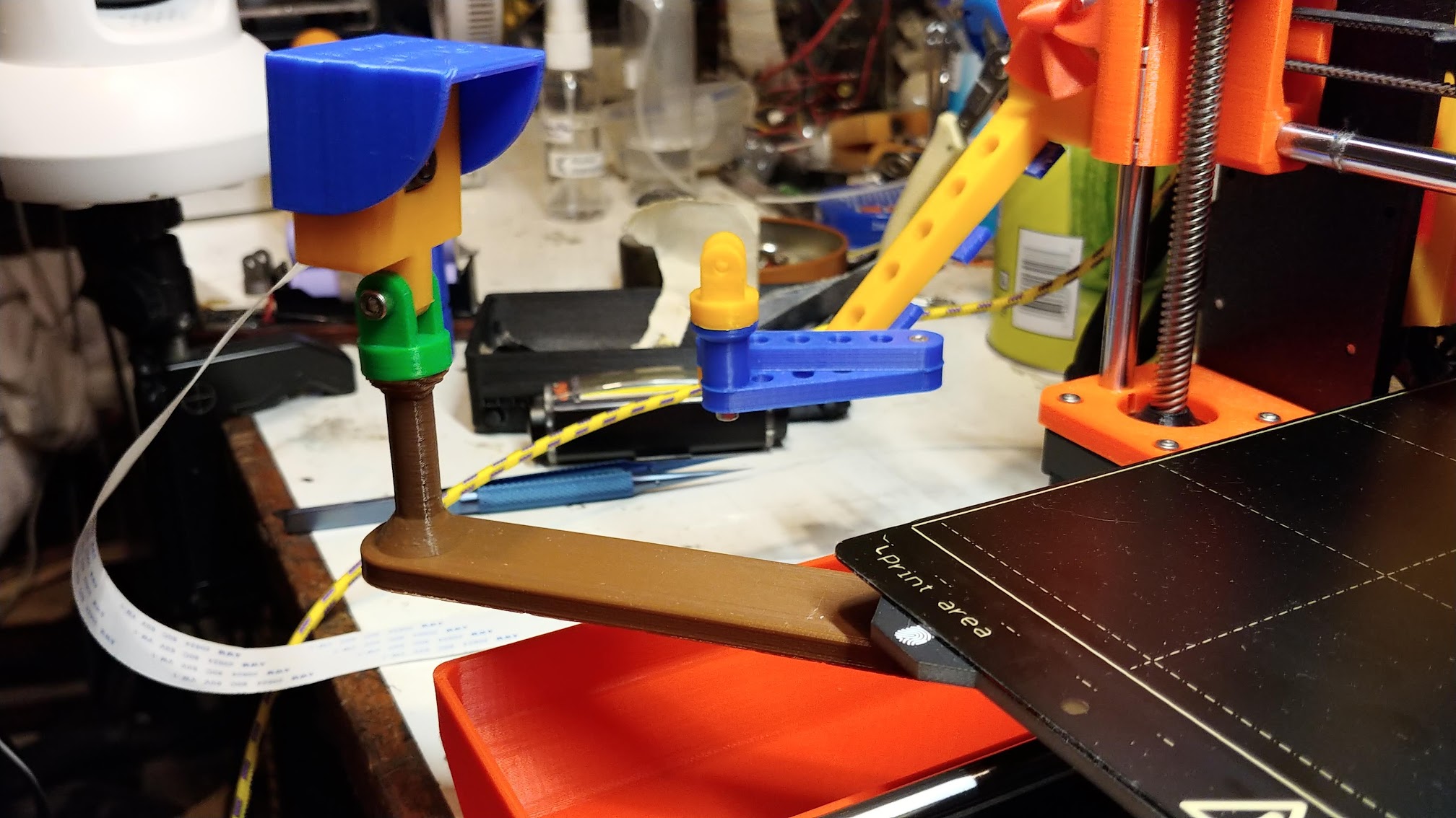 Raspberry Pi Camera bed mount for Prusa I3 MK3S printers by Tocache ...