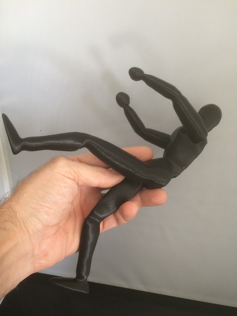 climbing man by Delukart | Download free STL model | Printables.com