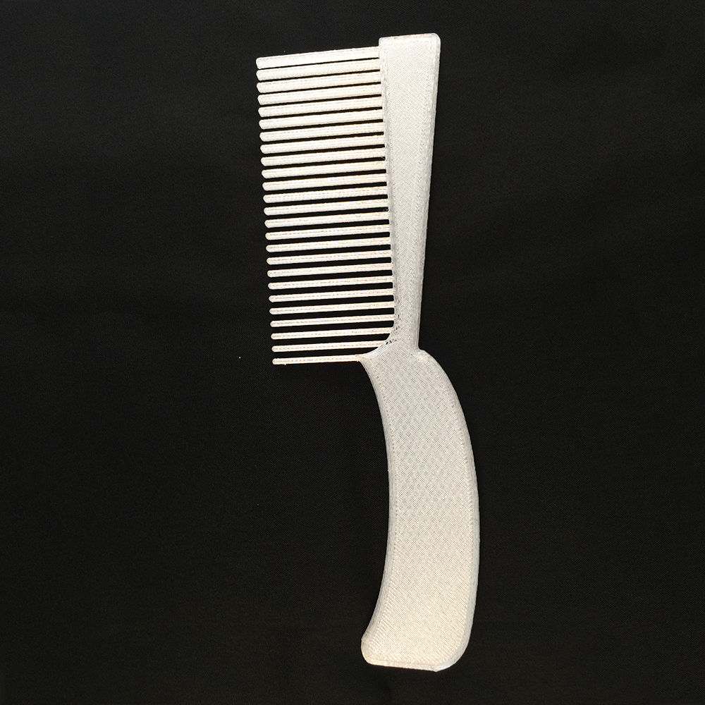 3D Printed Long Tooth Comb by Delukart | Download free STL model ...