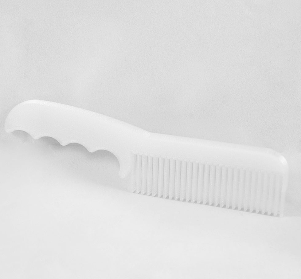 3D Printed Grip Comb by Delukart | Download free STL model | Printables.com