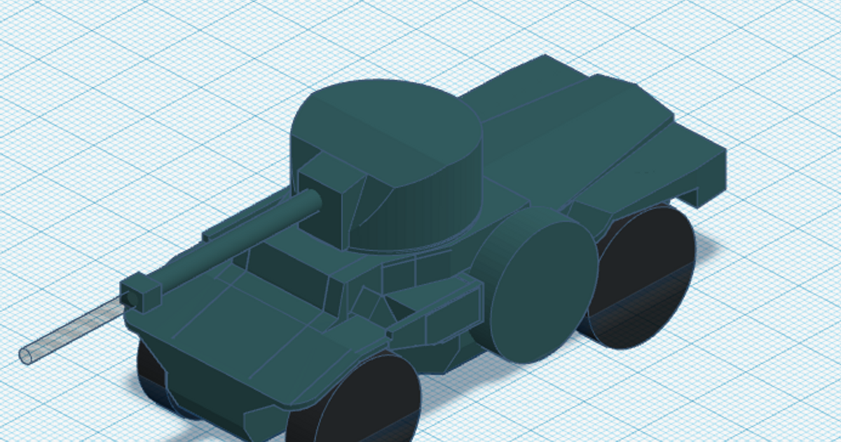 Panhard AMD 178B por Matěj Bartoš | Descargar modelo STL gratuito ...