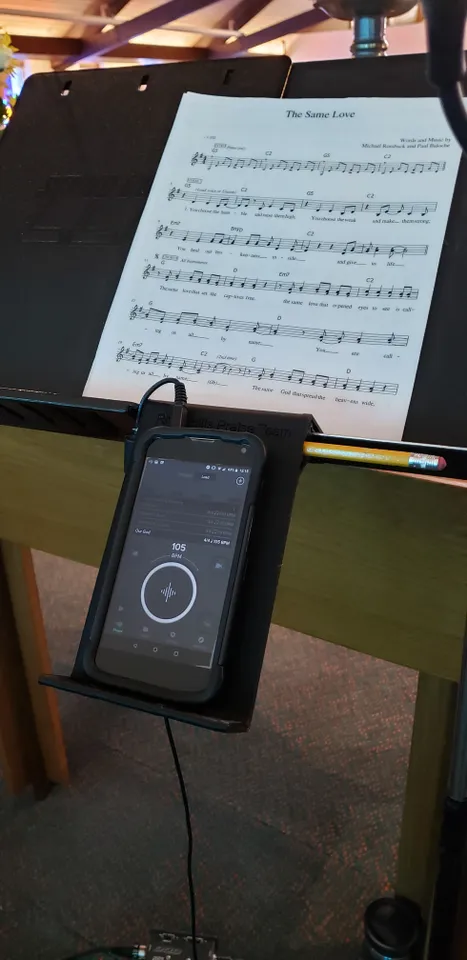Music Stand Phone holder by Usman Suriono | Download free STL model ...