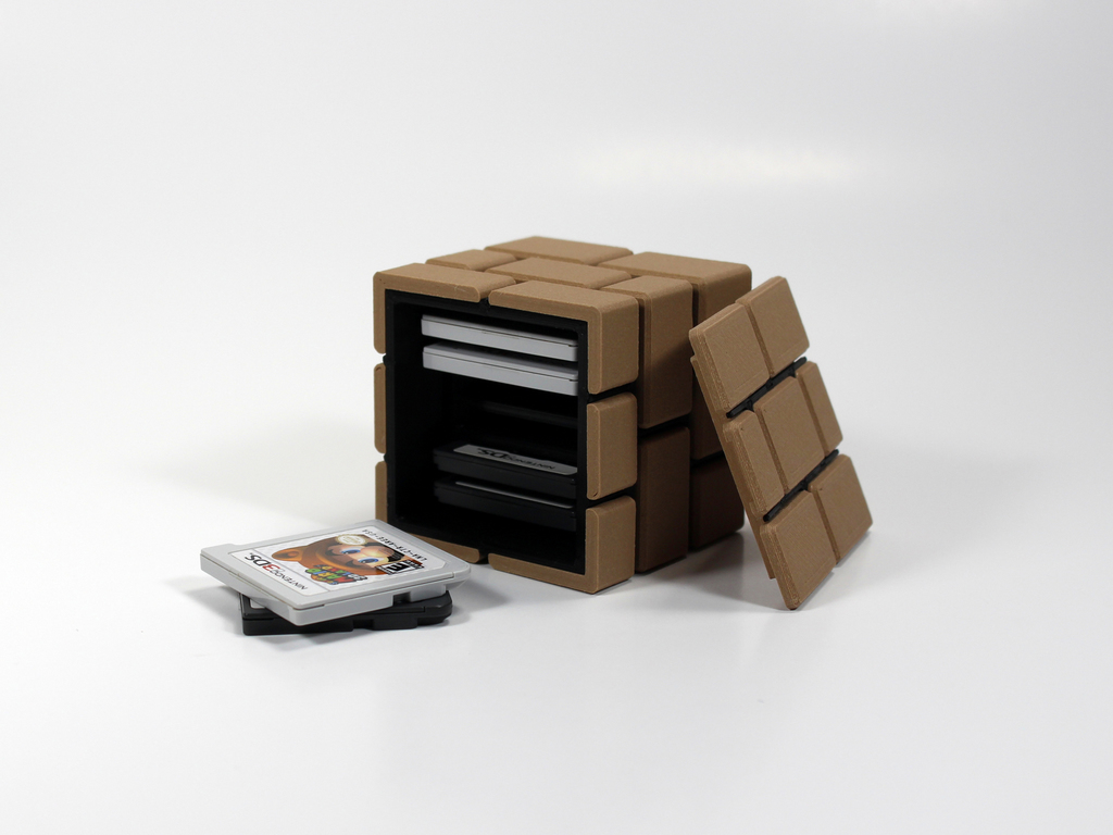 Brick Block 3DS/NDS Cartridge Case by Zemba Craftworks | Download free ...