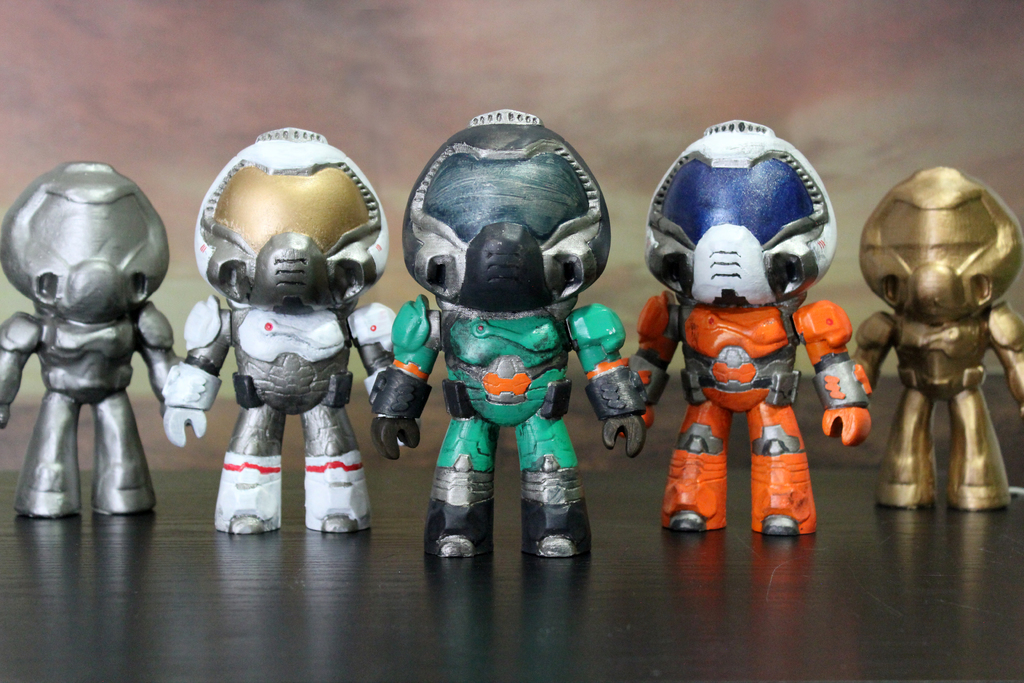 Doomguy Collectible - Electronic Version by Zemba Craftworks | Download ...