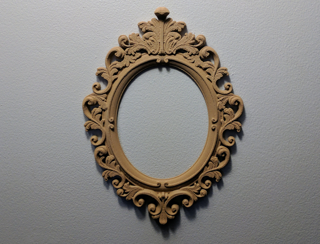 Baroque Picture Frame by Zemba Craftworks | Download free STL model ...