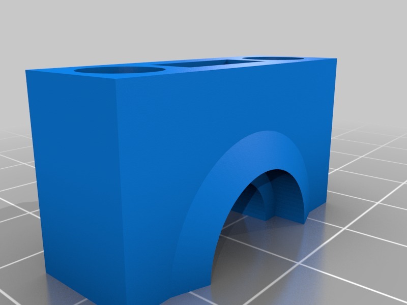 Hictop E3D Bowden Mount - Separate Fan by Zemba Craftworks | Download ...