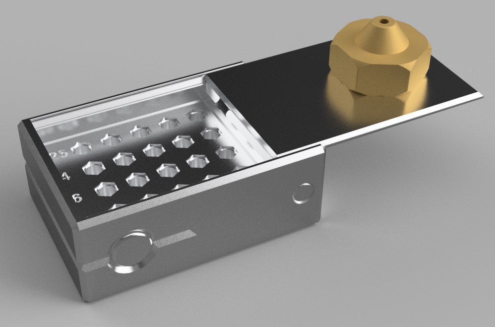 Locking HeatBlock Nozzles Box by GLeZz | Download free STL model ...