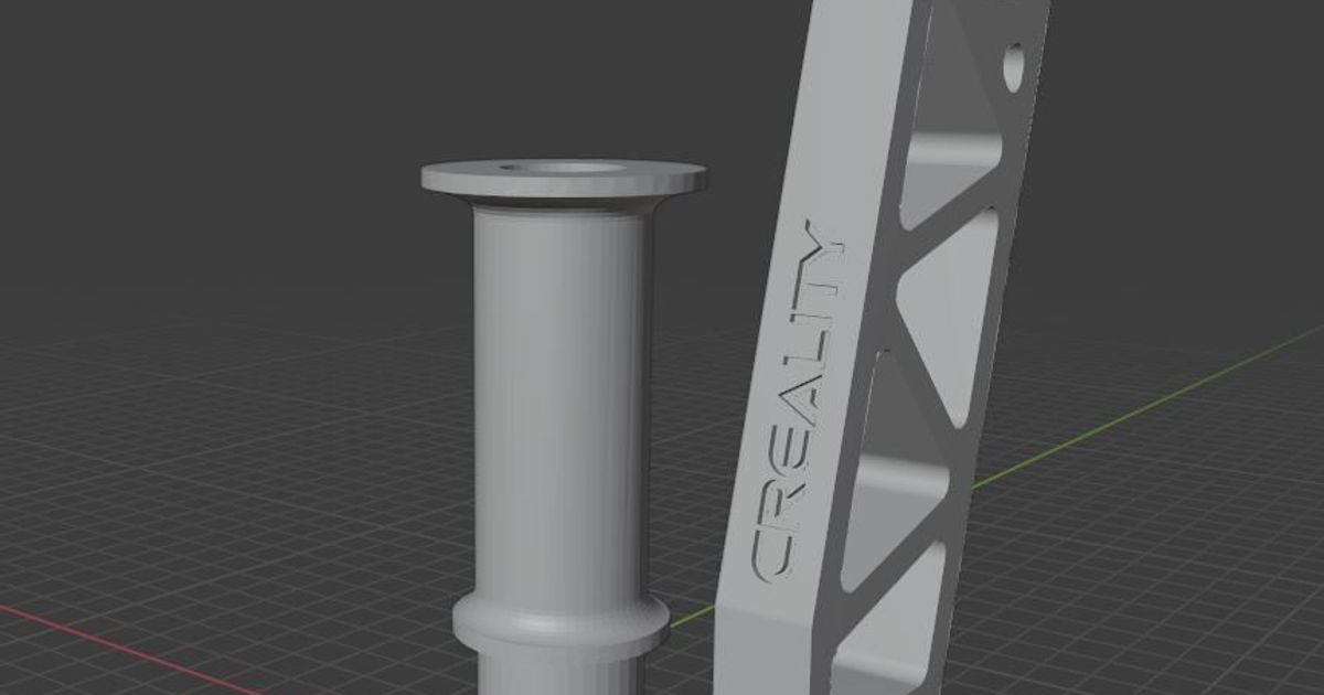 Creality Ender 3 Direct Drive Spool holder (2020 Extrusion) Remix by ...