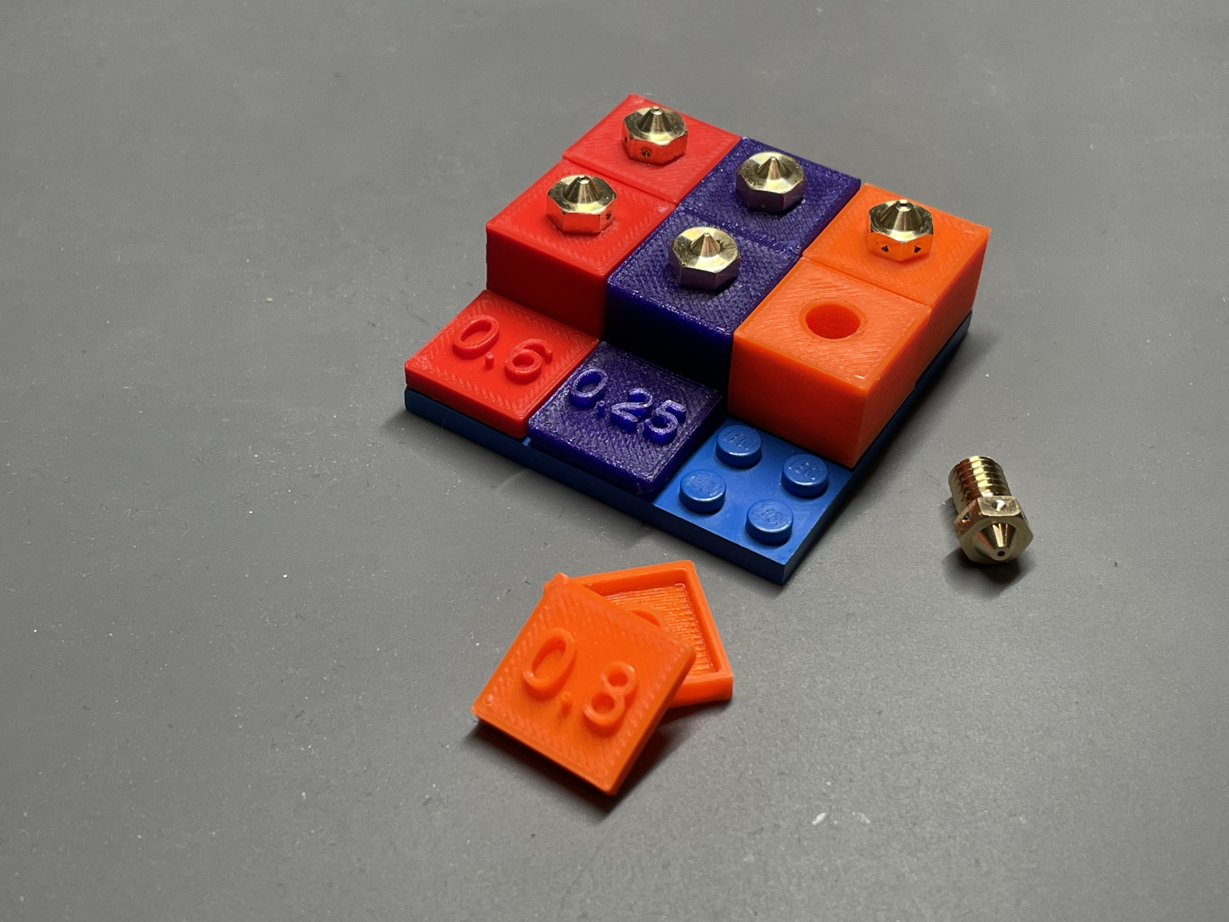 Brick nozzle holder (threaded) by XTbe | Download free STL model ...