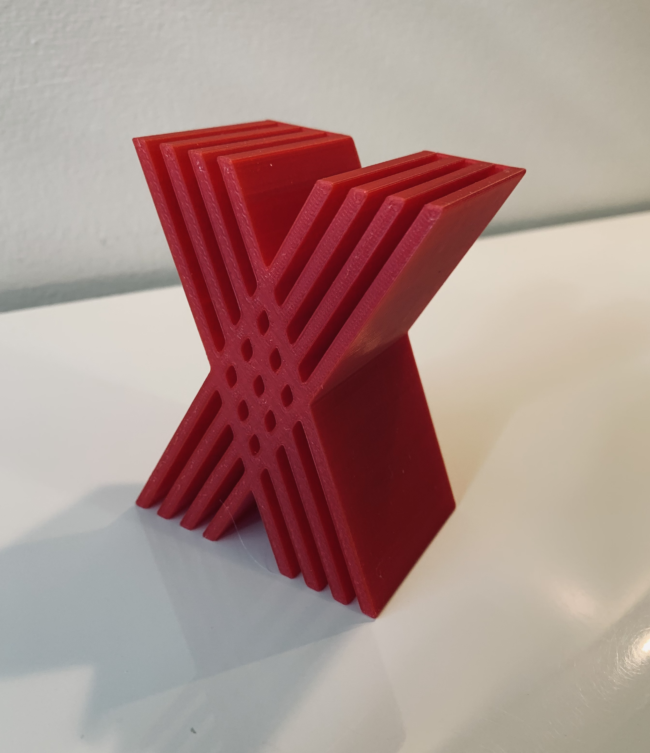 Decorative Block Initial 'X' by Art G | Download free STL model ...