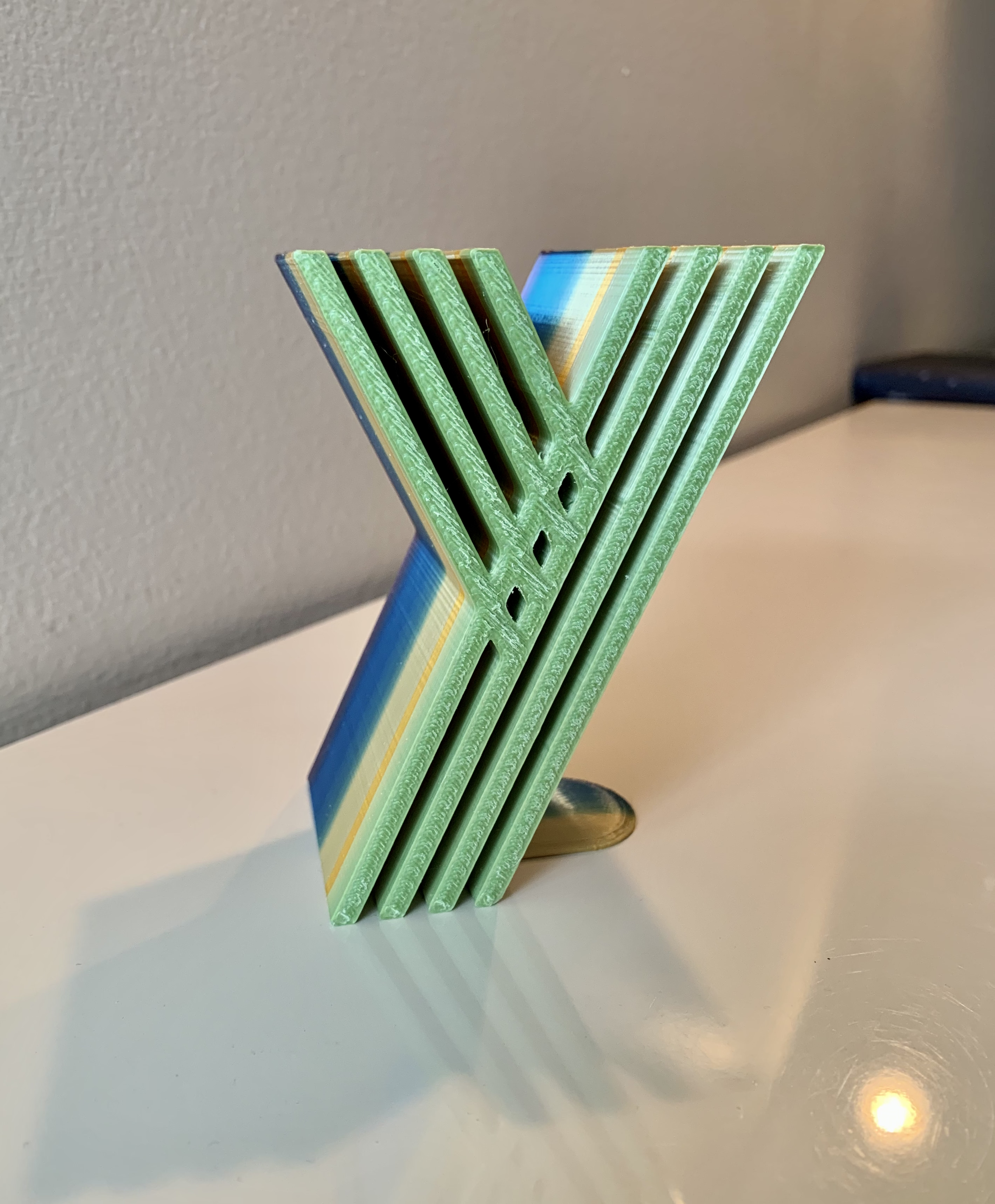 Decorative Block Initial 'Y' by Art G | Download free STL model ...