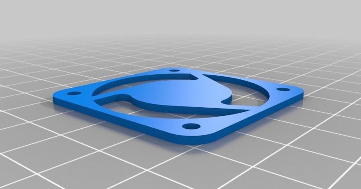 40mm Fan Grid for the New Fanduct JGaurora A5X by xfifi | Download free ...