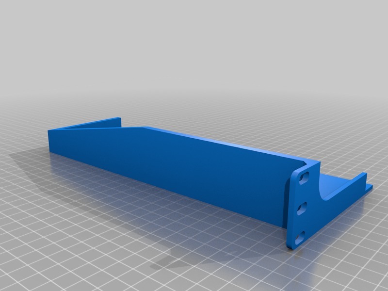 19" 1U Rack Mount Shelf por xfifi | Descargar modelo STL gratuito ...