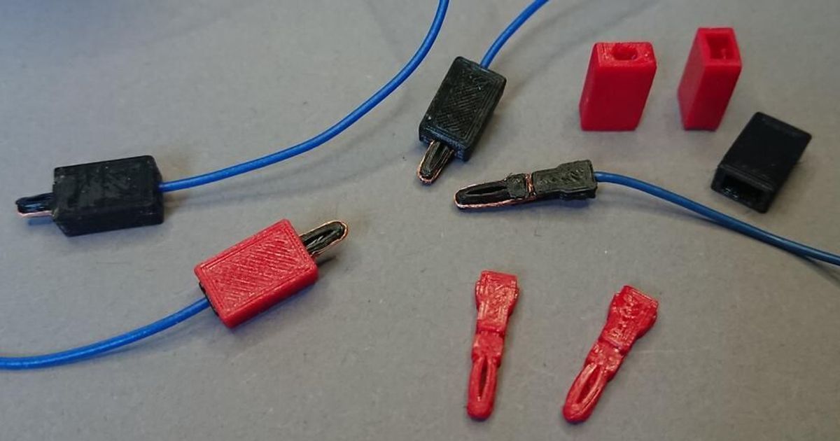 Alternative plugs for / Stecker für fischertechnik by juh | Download ...