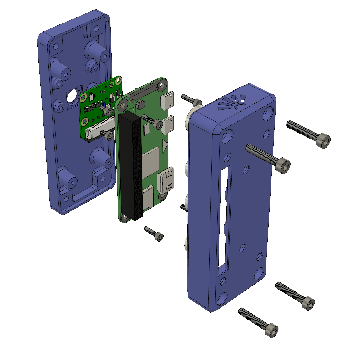 Pi Zero W Camera Case by RubenRybnik | Download free STL model ...