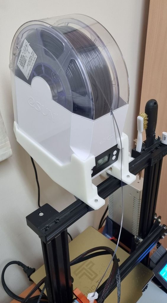 ender3 esun ebox holder for direct drive by avivm | Download free STL ...