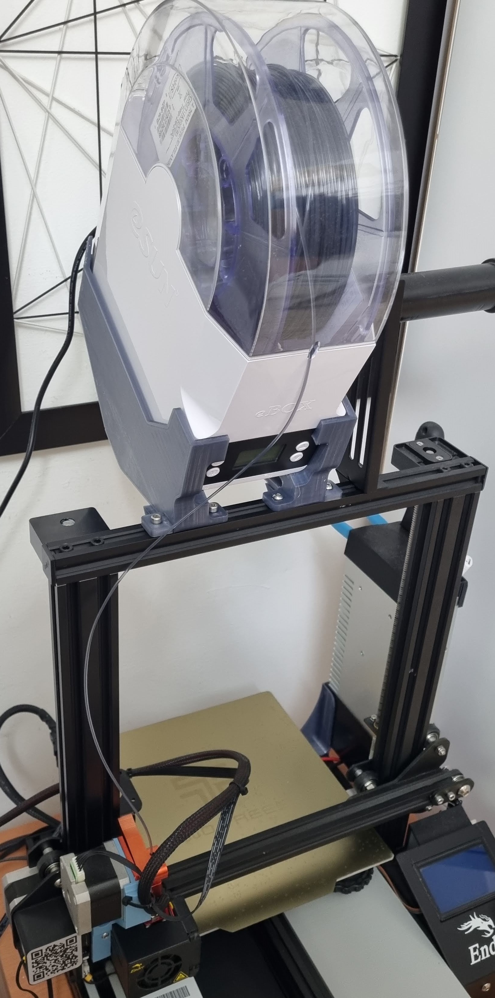 ender3 esun ebox holder for direct drive by avivm | Download free STL ...