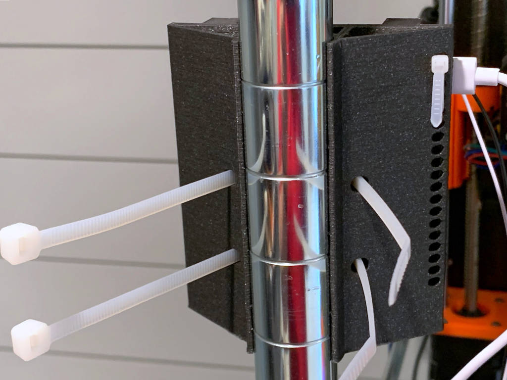 Wire Shelf to 8020 Series 10 extrusion Adapter by NotLikeALeafOnTheWind ...