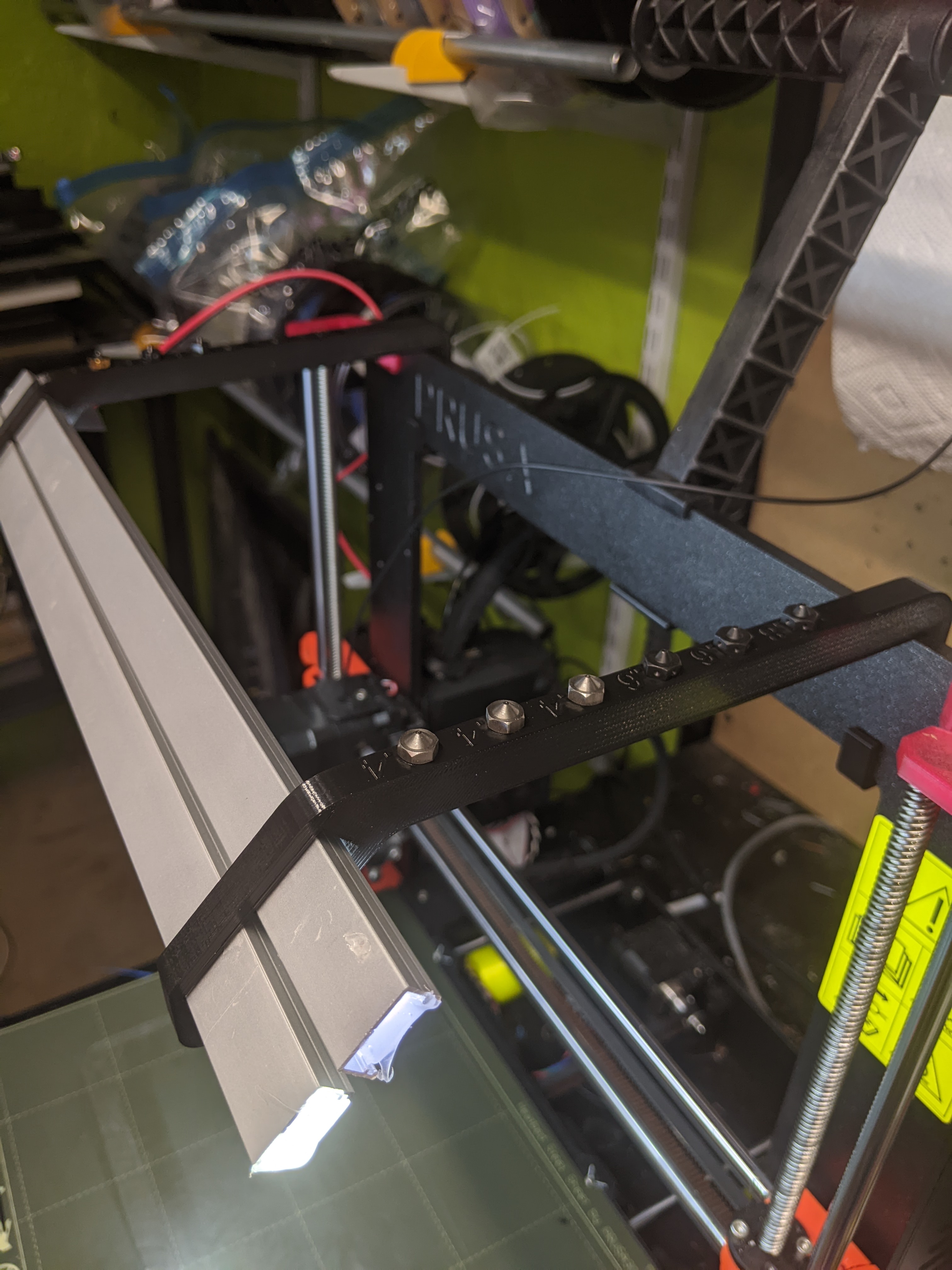 Led Strip-light bracket with Nozzle storage by Badger | Download free ...