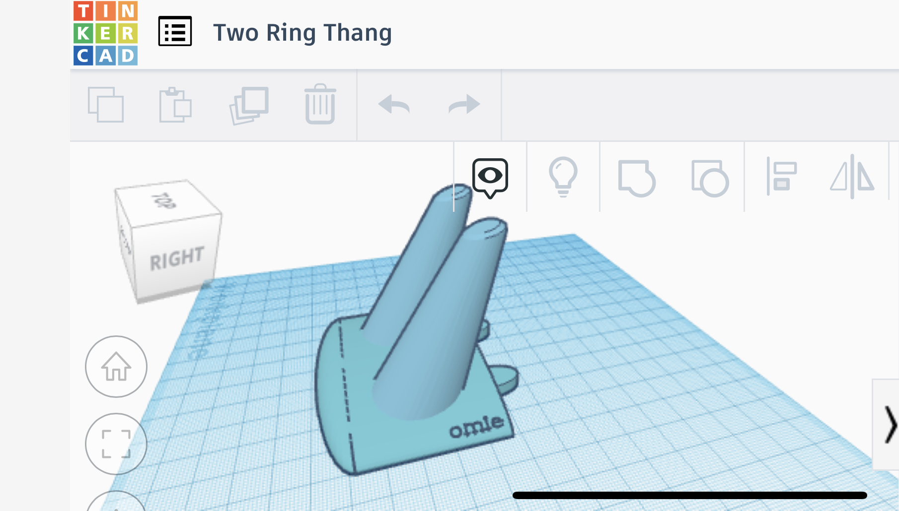 Two Ring Thang by omiedude | Download free STL model | Printables.com