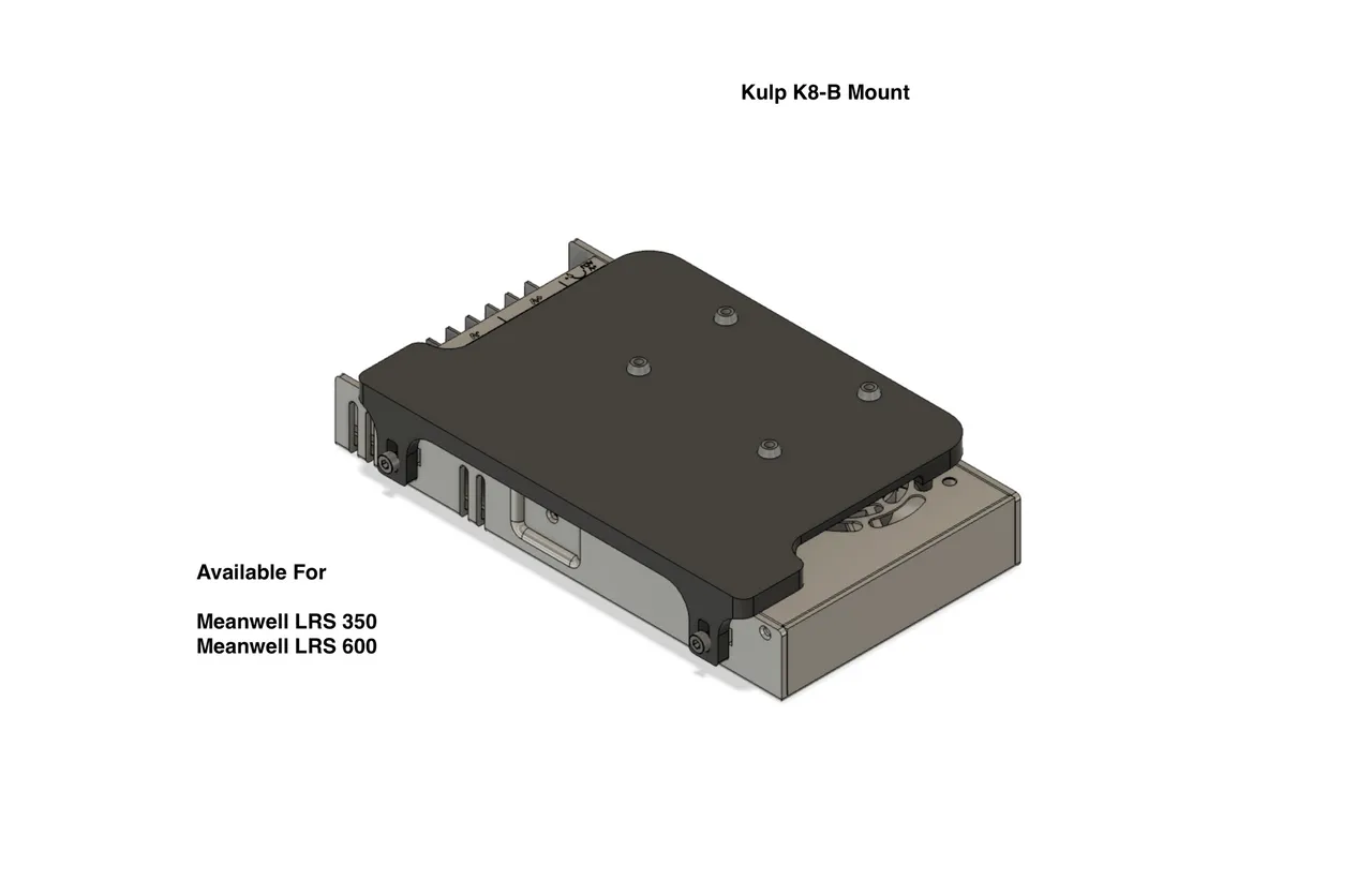 Kulp K8 - B PSU Controller Mount by Derik Whittaker | Download free STL model | Printables.com