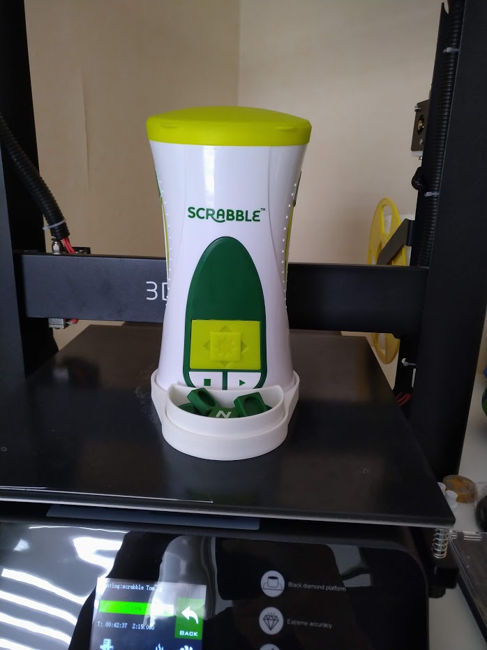 Scrabble Tower holder by Ben D | Download free STL model | Printables.com