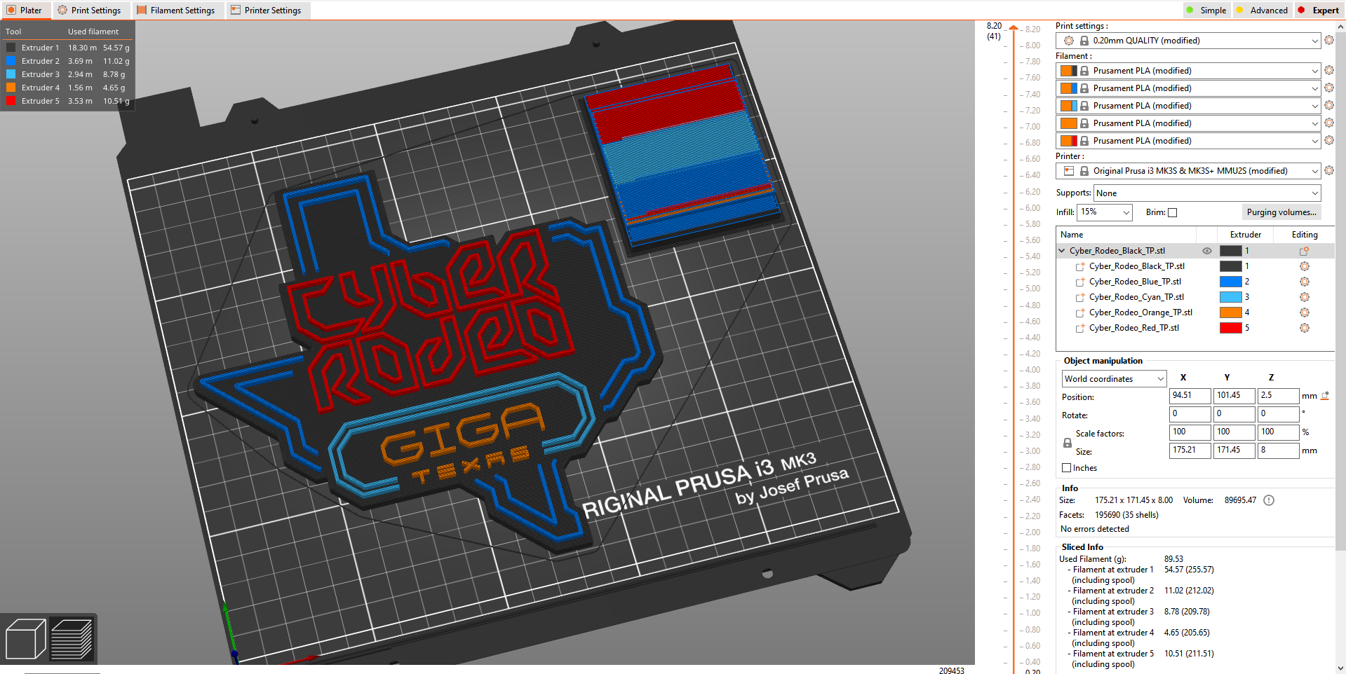 Giga Texas Cyber Rodeo by TperroneDesign | Printables Store