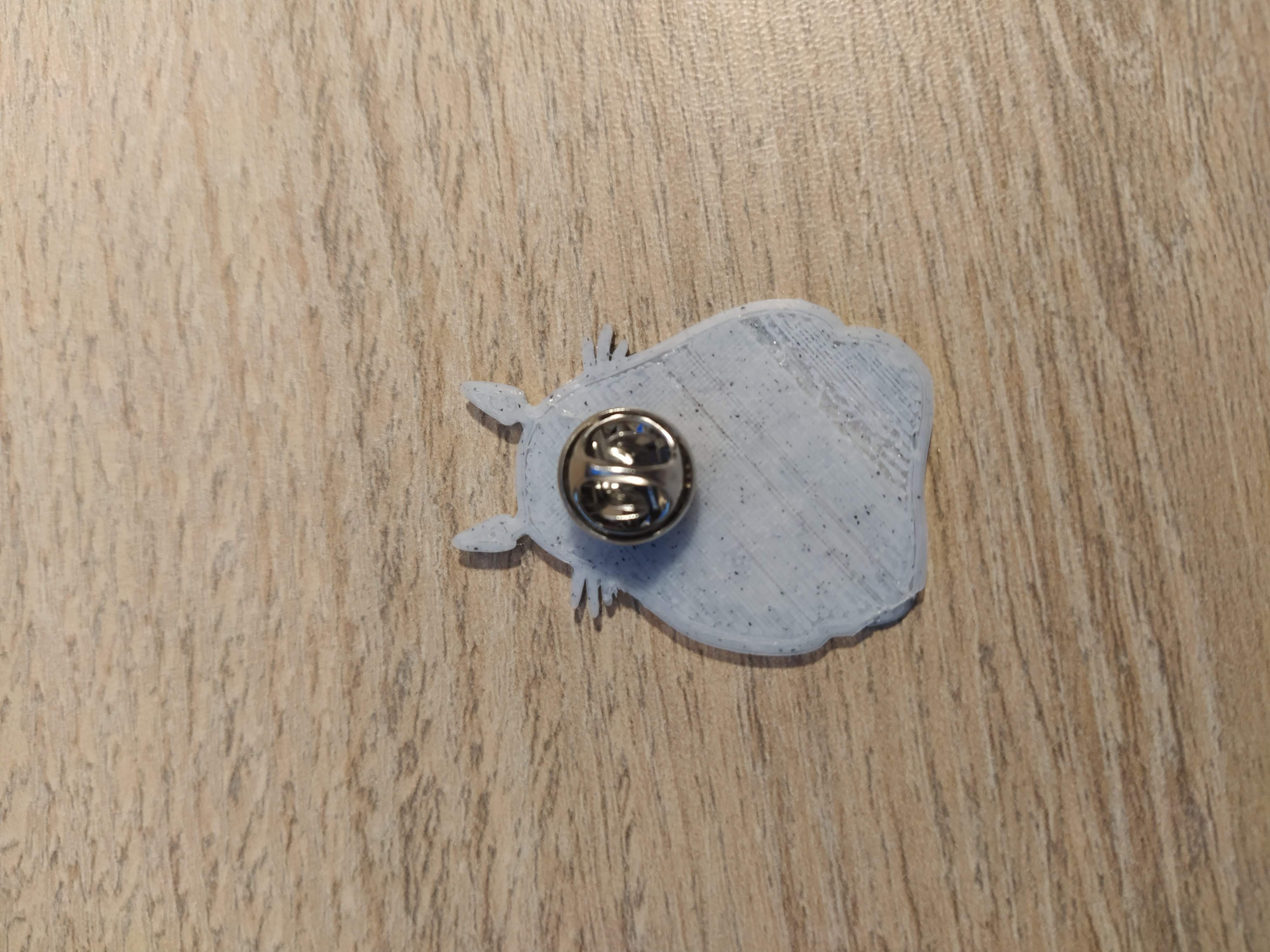 Totoro Pin by Nurbiz | Download free STL model | Printables.com